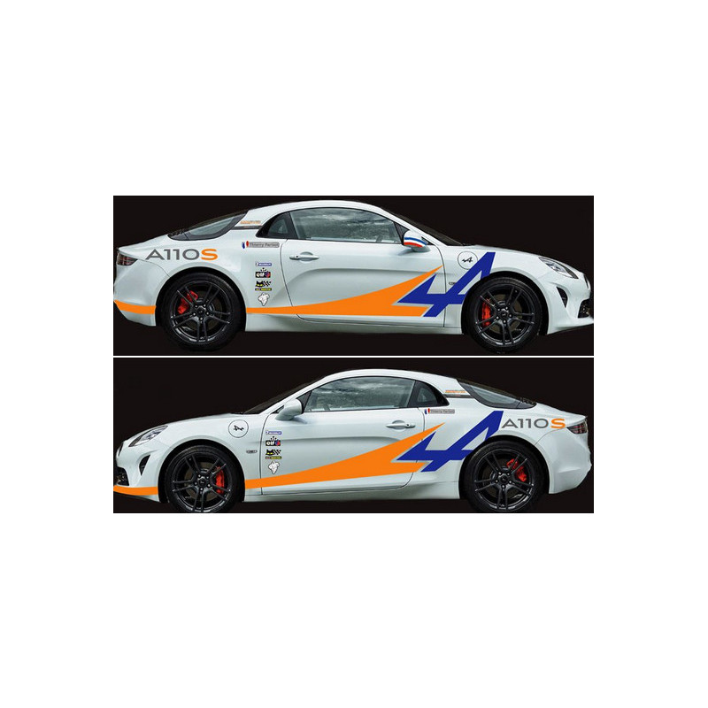Kit deco Alpine A110 et A110 S par AP. Le Guen