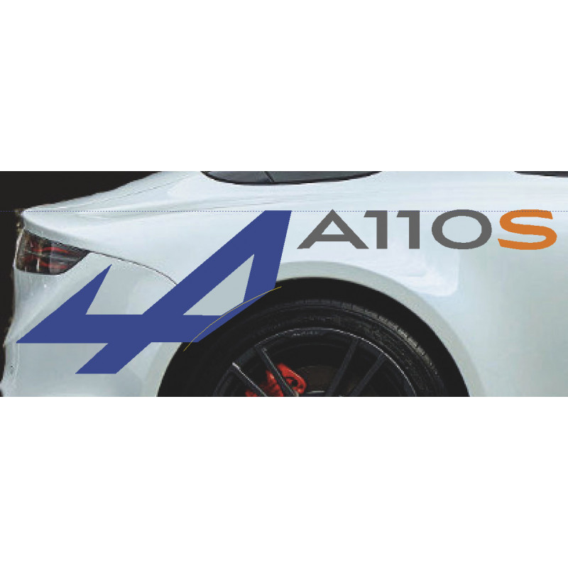 Kit deco Alpine A110 et A110 S par AP. Le Guen