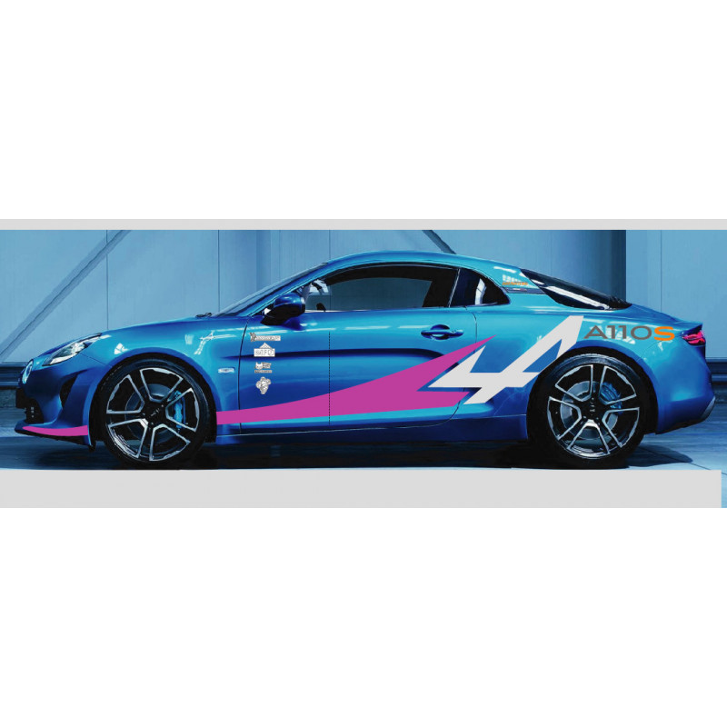 Kit deco Alpine A110 et A110 S par AP. Le Guen